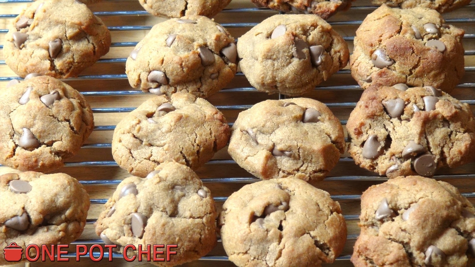 The One Pot Chef Show: Gluten Free Chocolate Chip Cookies | One Pot Chef
