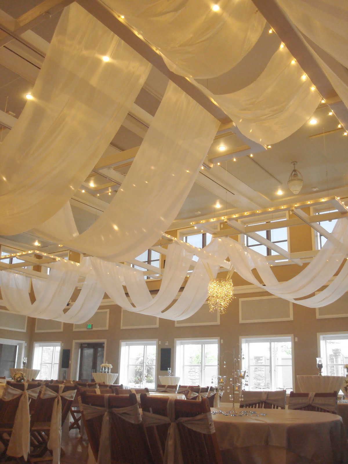 Adore Your Decor: South Jordan Noahs & Ivory Ceiling Grid Canopy
