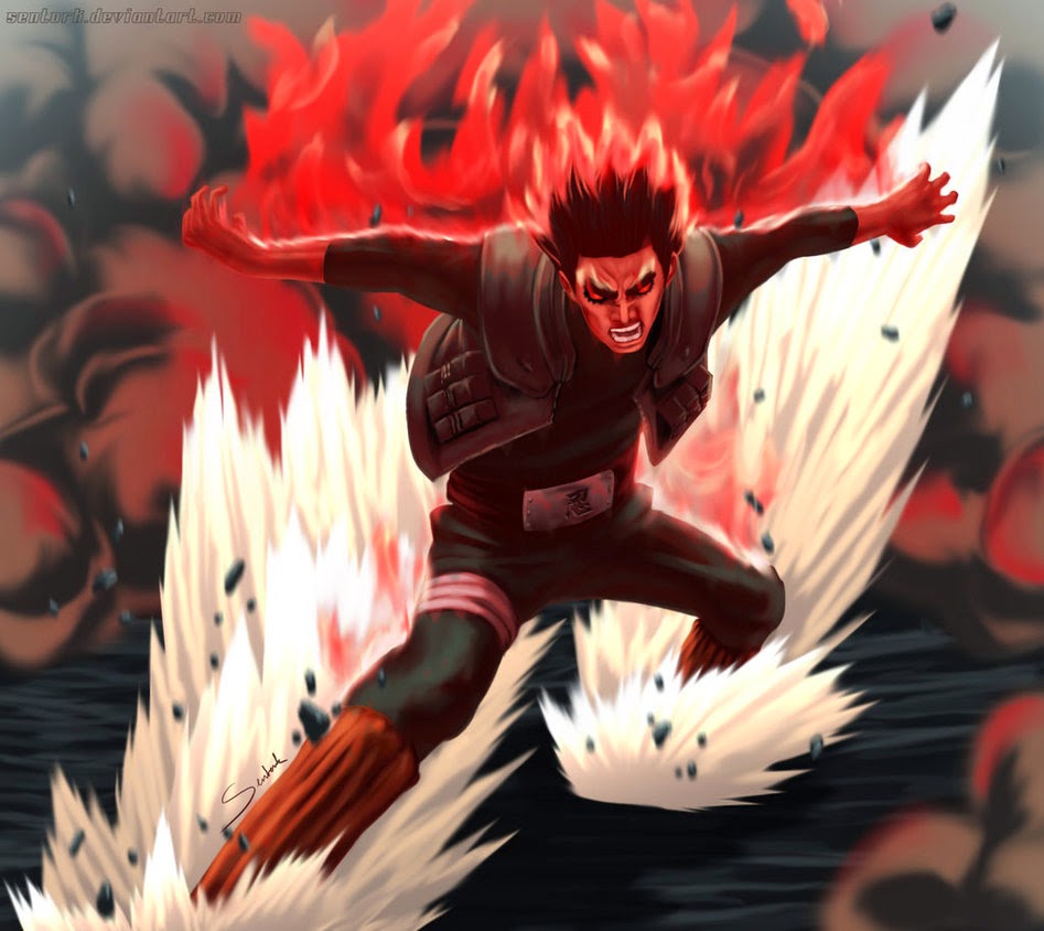 My World & You: Naruto Shippuden: Maito Gai y su Hachimon Tonkou No Jin