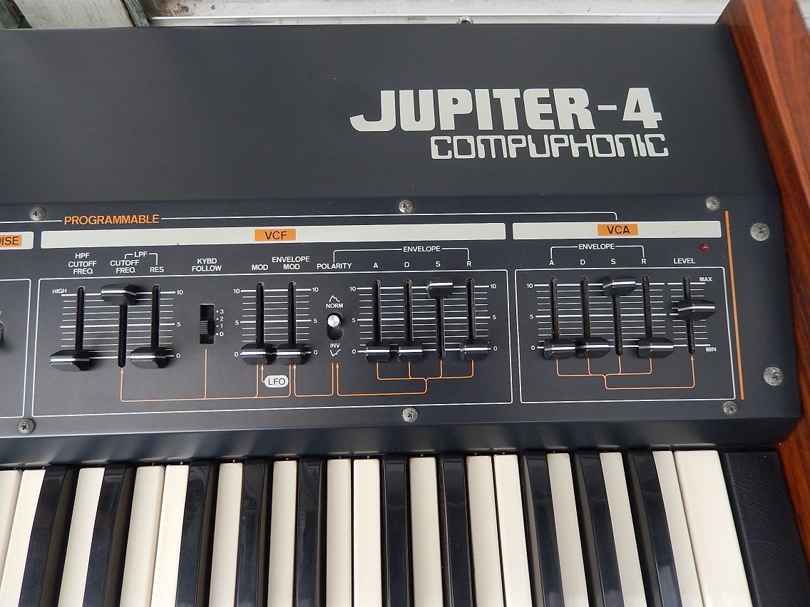 MATRIXSYNTH: Roland Jupiter-4 4 voice synthesizer serviced and adjusted