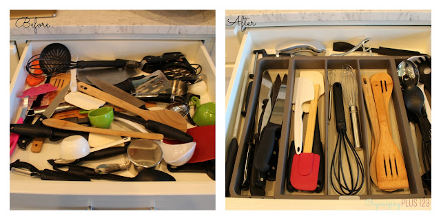 Organizing Plus 123: Organizing Your Kitchen Cabinets