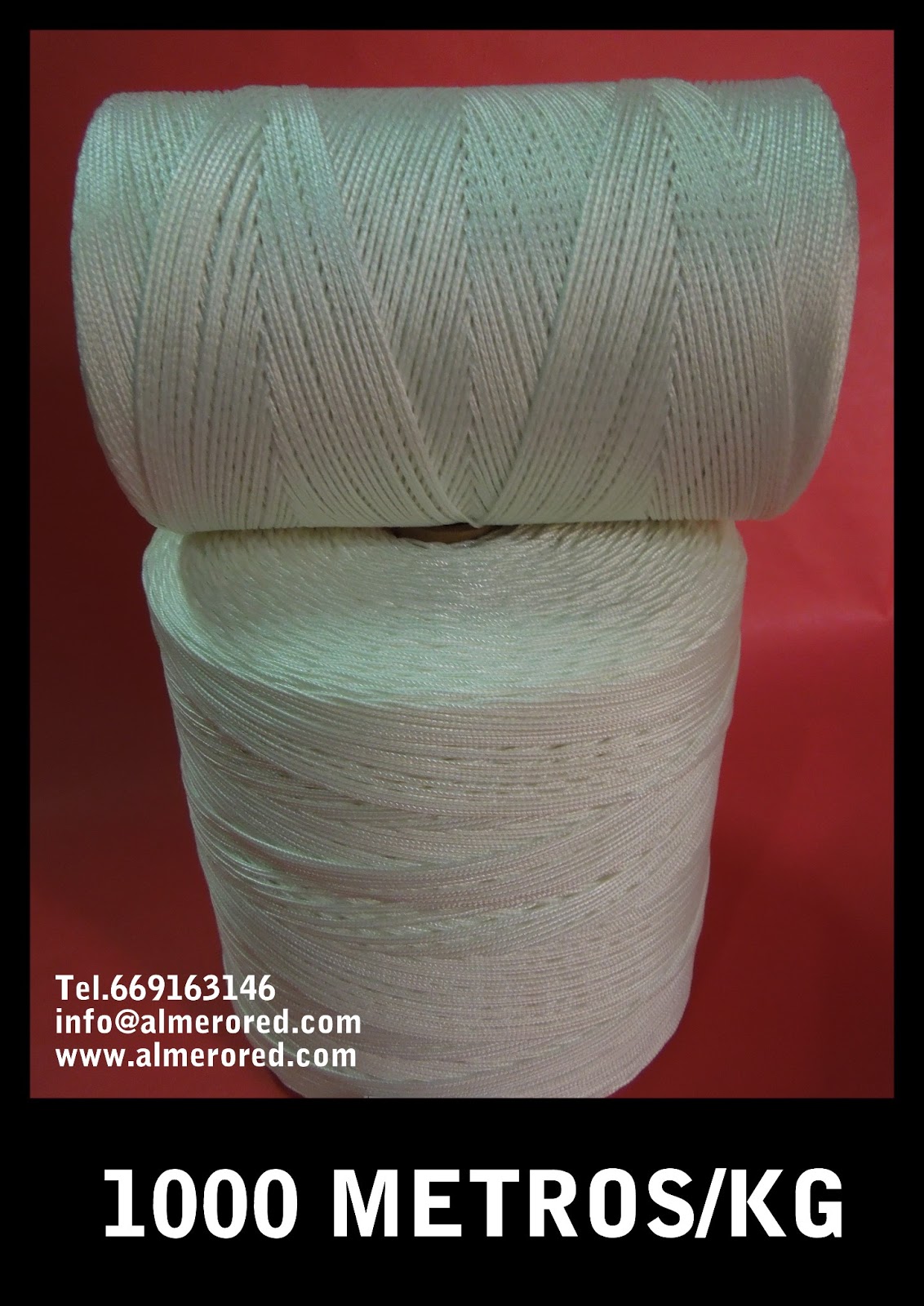 Hilo nylon trenzado 8840 (1,3mm) - Almerored