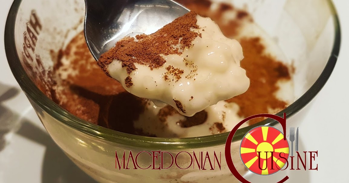 LEAN SUTLIJASH (RICE PUDDING) ~ Macedonian Cuisine