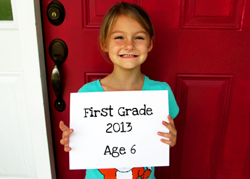Blue House School - Homeschooling one sweet girl!: First Grade 2013 - Age 6