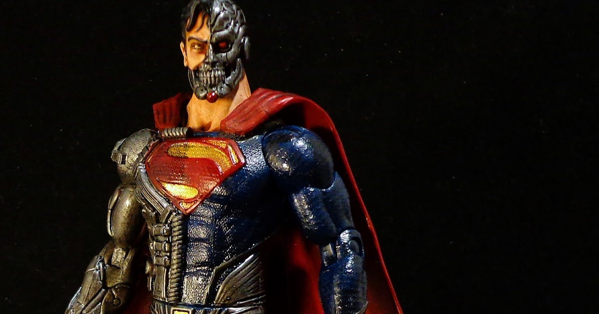 Stronox Custom Figures: DC Movie Masters Cyborg Superman