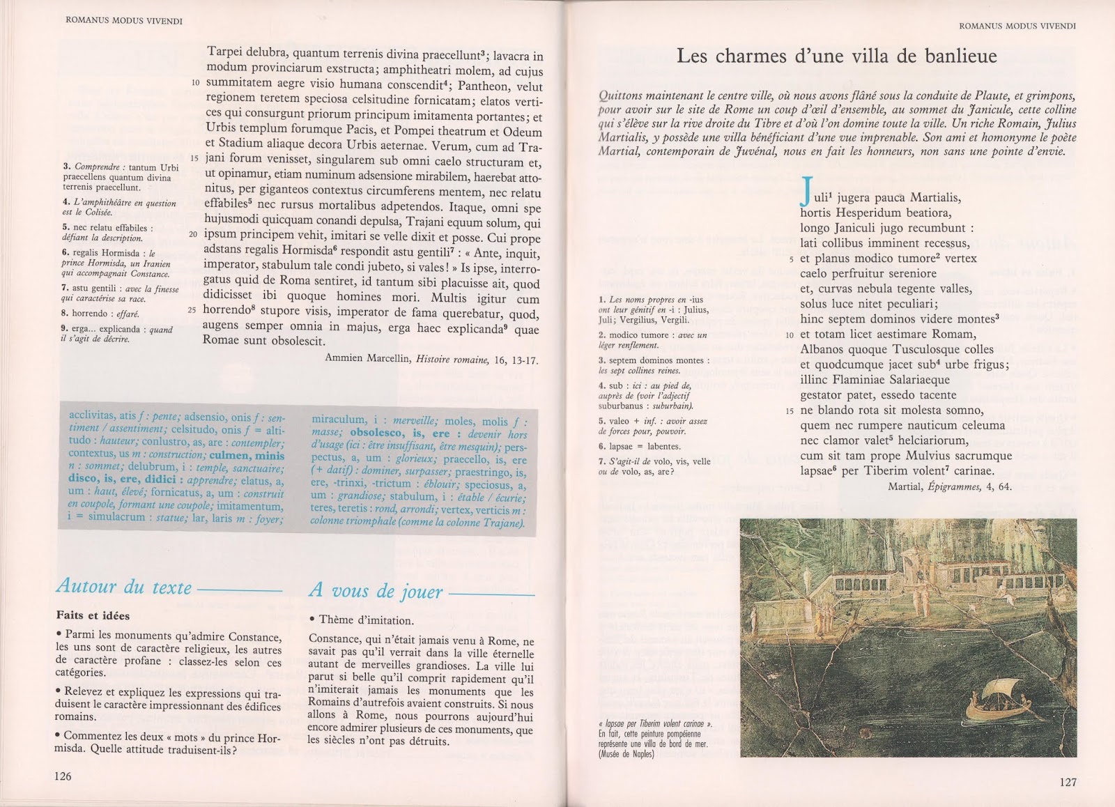 école : références: Martin, Gaillard, Cousteix, Laliman, Latin seconde ...