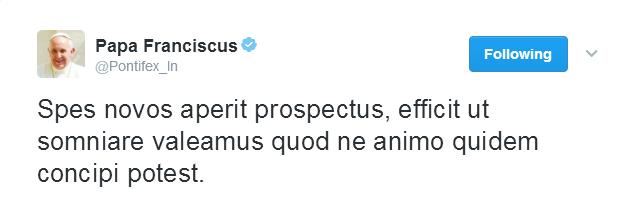 A Place of Brightness: Learning Latin with Pope Francis - February 9, 2017