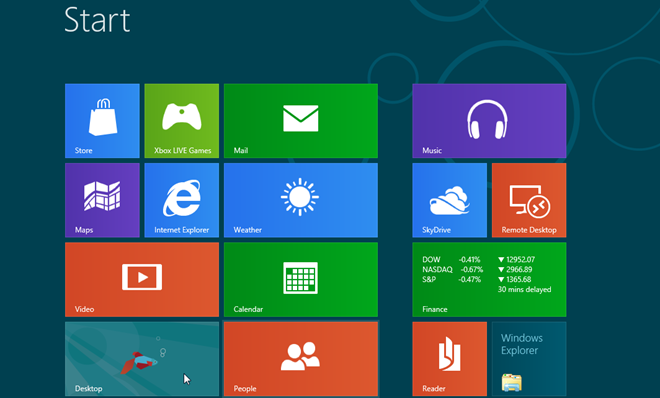 Windows 8 screenshots | Sky Net