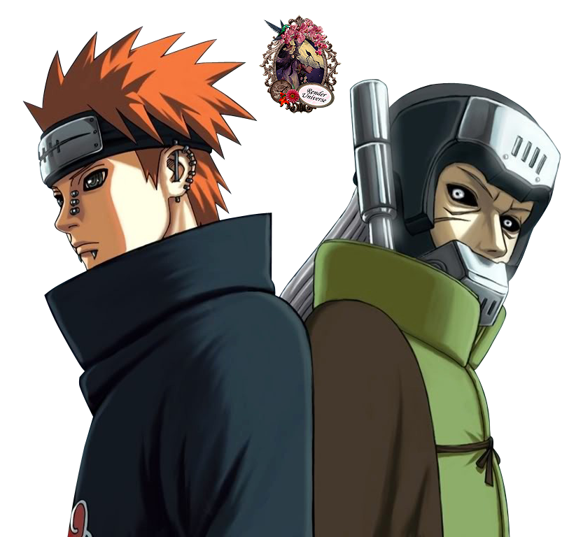 Naruto - Nagato Pain & Hanzou | Render Universe