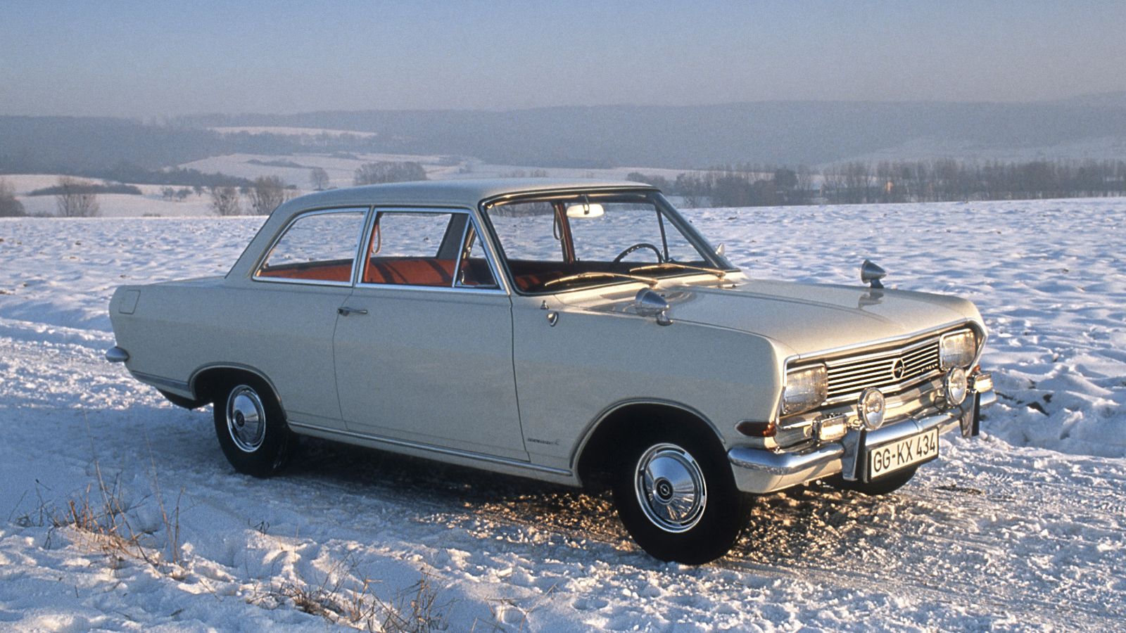 Opel Rekord A & B: Opel Rekord B in the snow