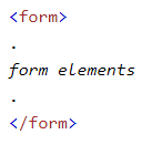 HTML Form & its elements