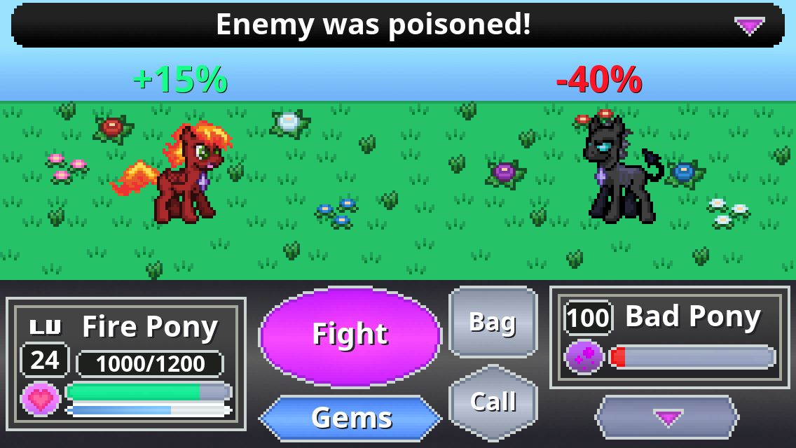 Equestria Daily - MLP Stuff!: Game: Battle Gem Ponies in the Works