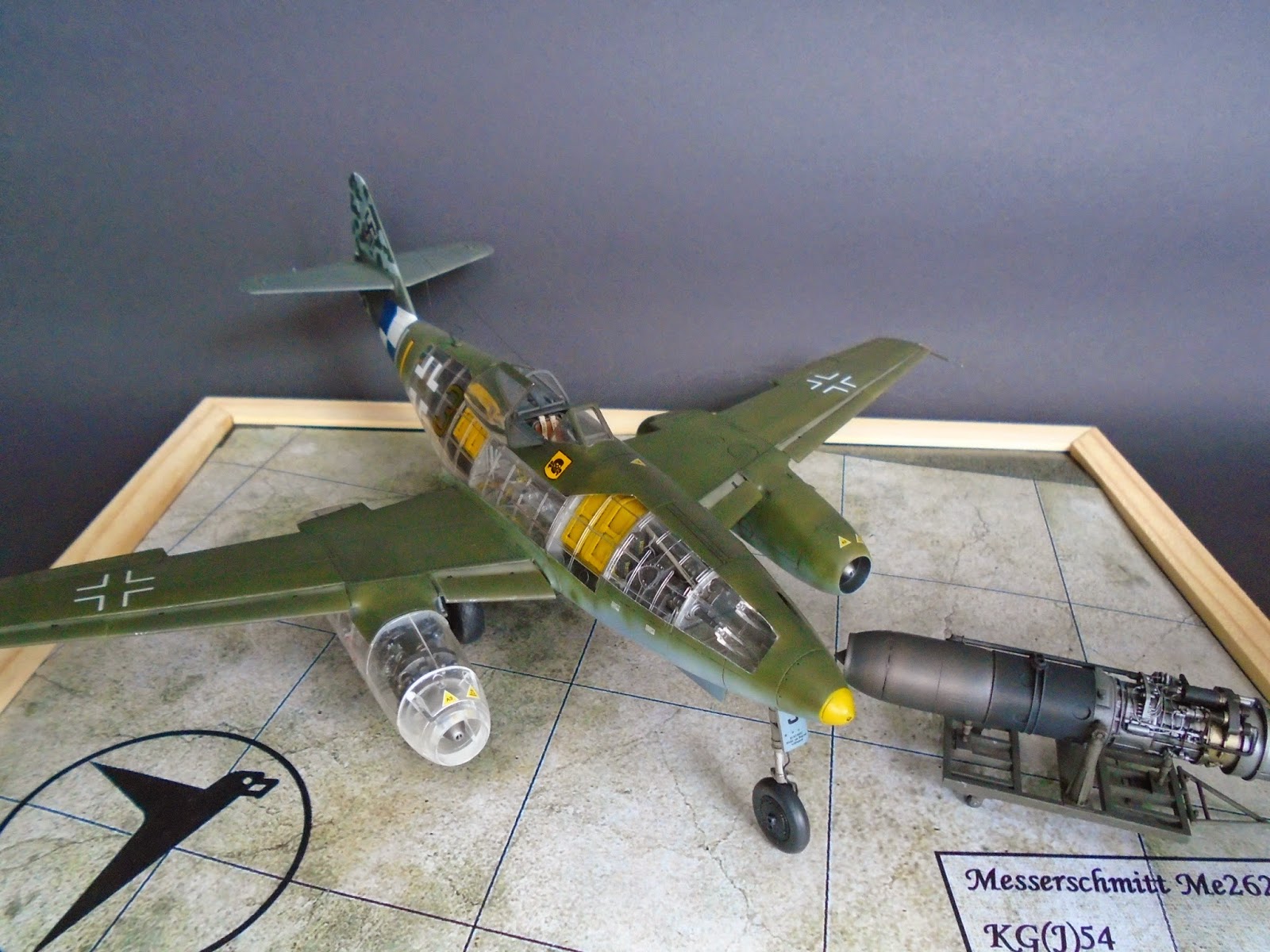 Tamiya Me-262 Clear Edition Build - DetailScaleView