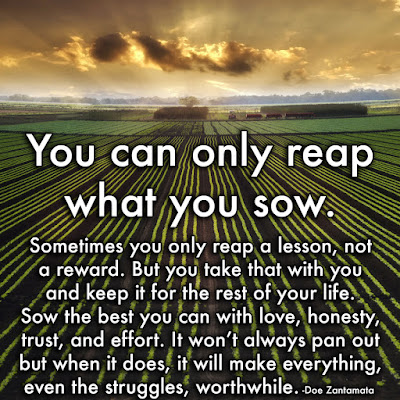 Sowing and Reaping