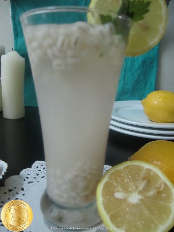 PATYSKITCHEN: DRINK OF THE DAY - BARLEY-LEMONADE ICED