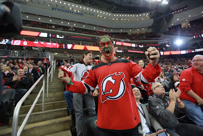 the other paper: 'Seinfeld's' David Puddy shows up at Devils game in ...