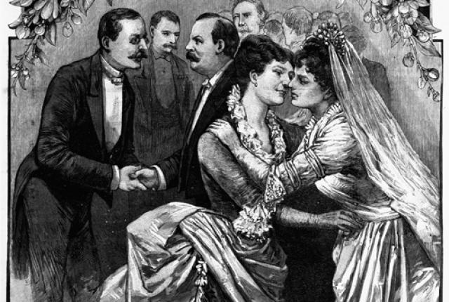 THE WHITE HOUSE WEDDING OF GROVER CLEVELAND