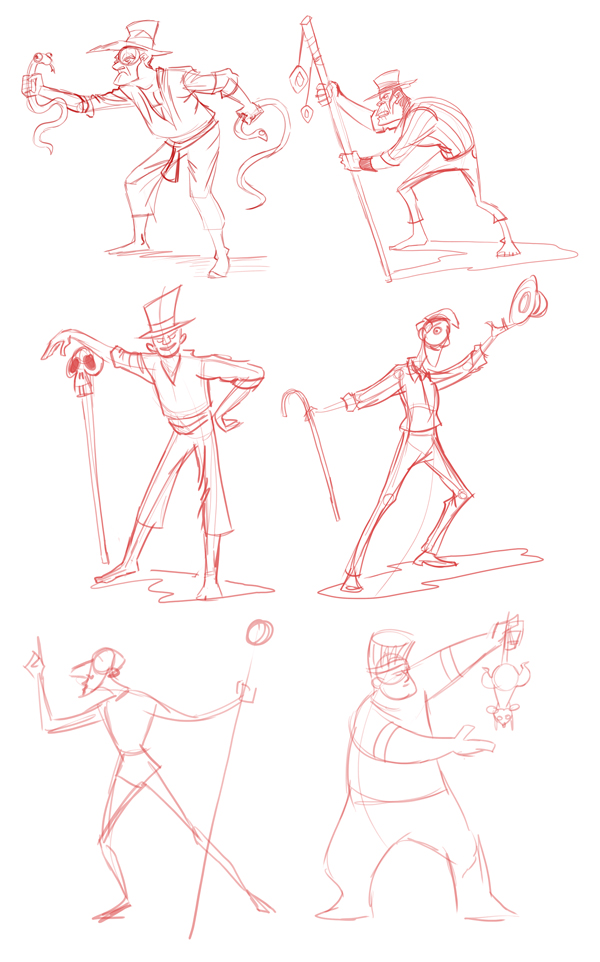 Learning drawing principles: poses