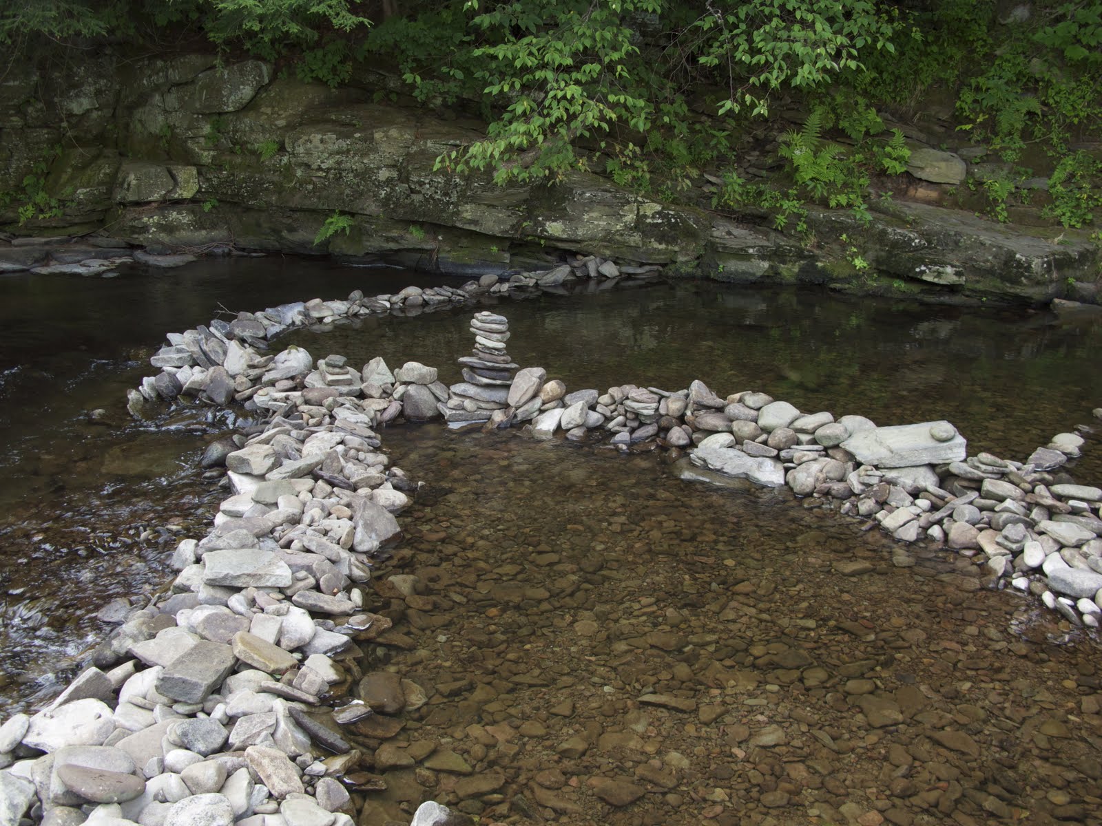 PolkadotStripes: Dams & Stacked Rock Sculptures
