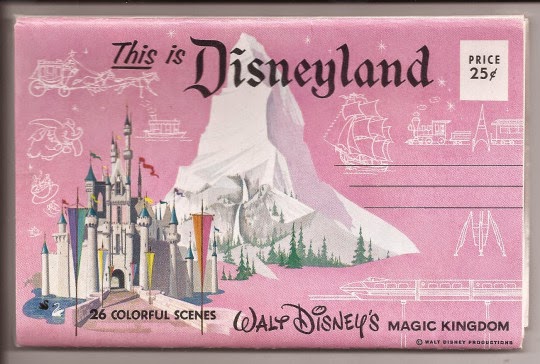 Disney Avenue: Beautiful Vintage Disneyland Postcards