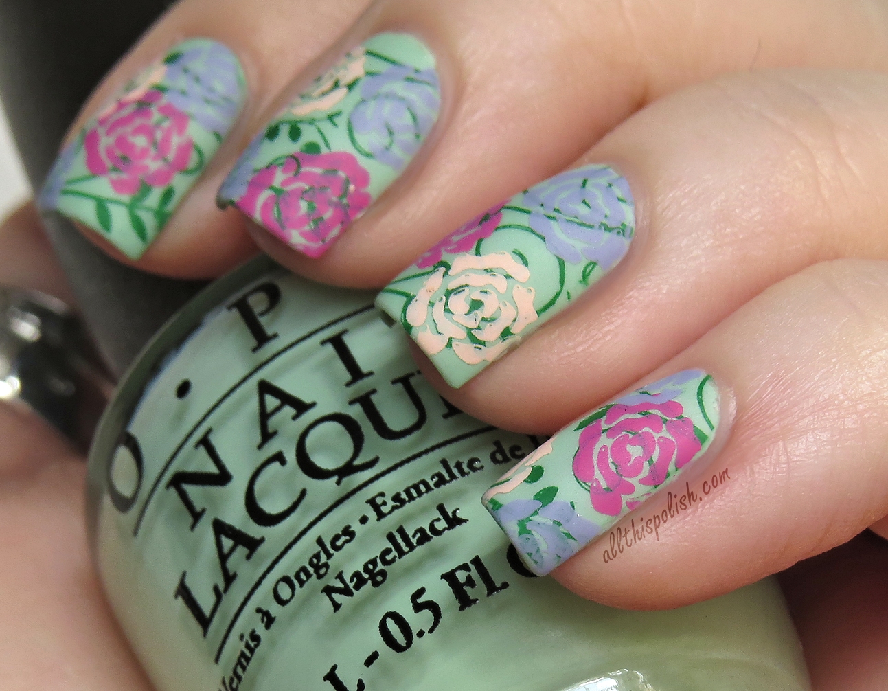 All This Polish: OPI Feel the Mo-heat-oes & Roses