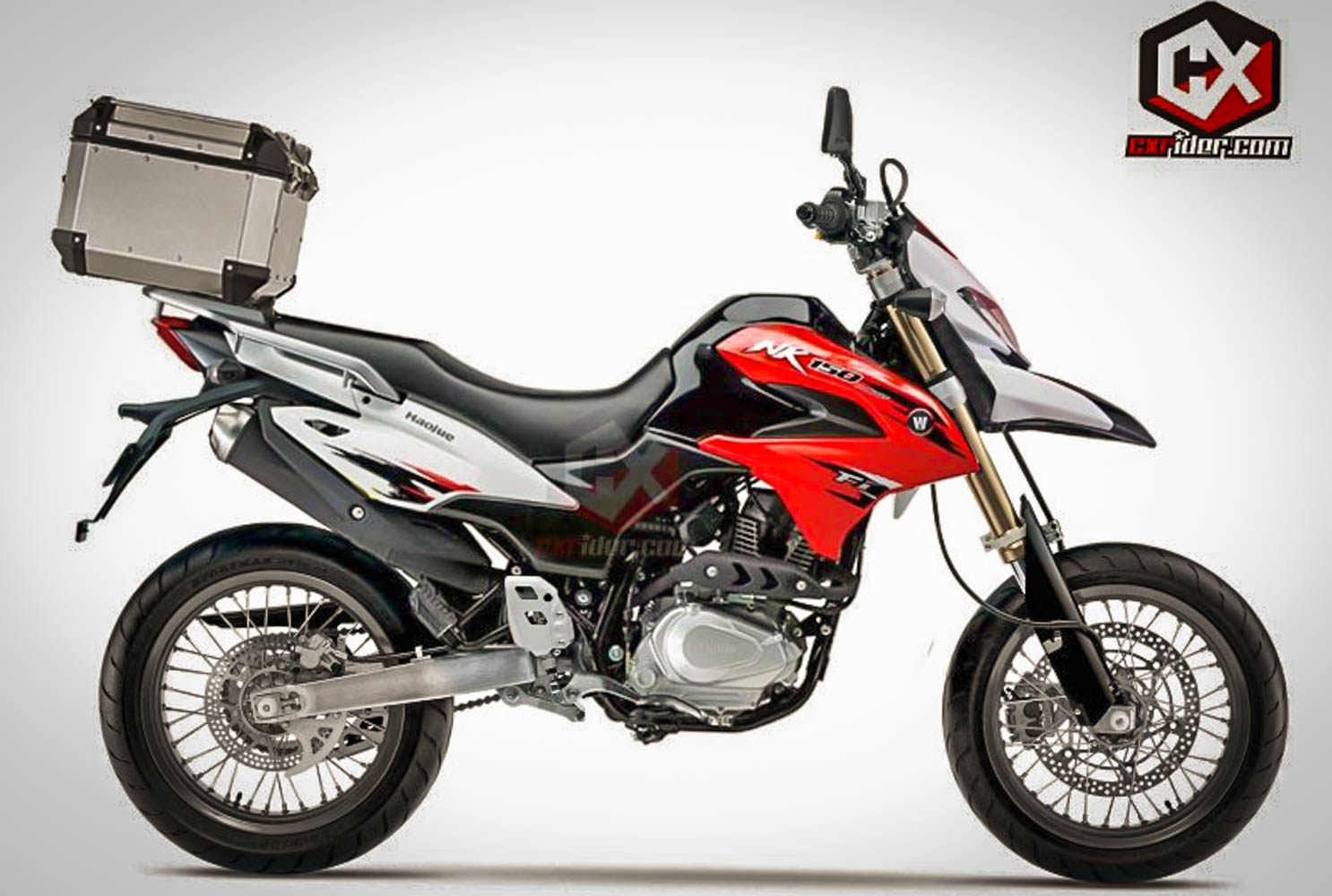 Suzuki DR150 versi Adventure Bike