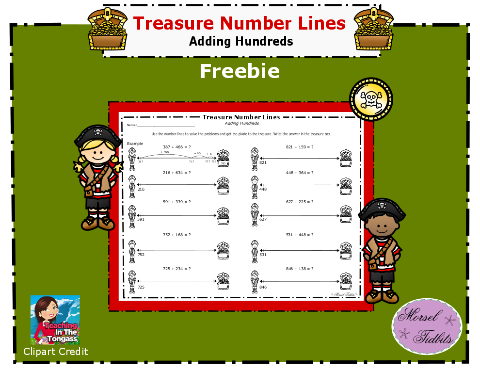 Morsel Tidbits: Treasure Number Lines- Series Overview