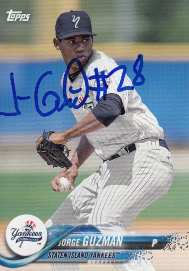 Daily Autograph: Jorge Guzman