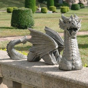 Gargoyle Garden Statues: Dragon Gargoyles