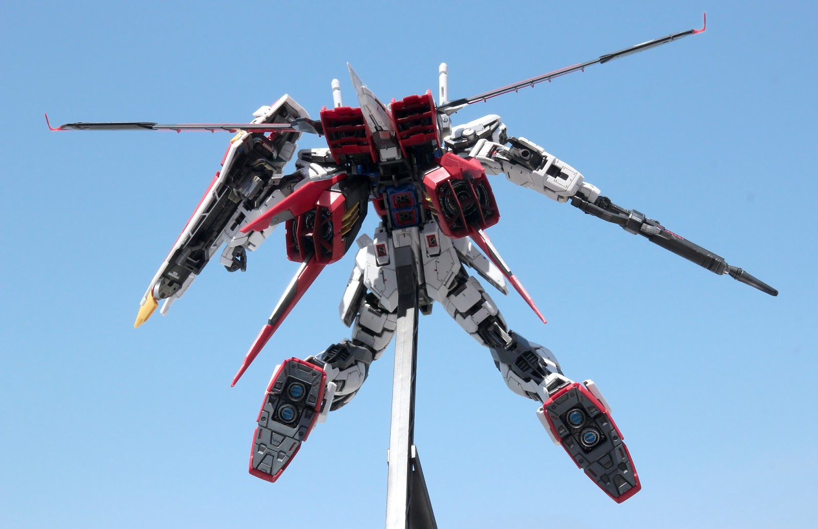 Custom Build: MG 1/100 Aile Strike Gundam Ver. RM [Detailed]