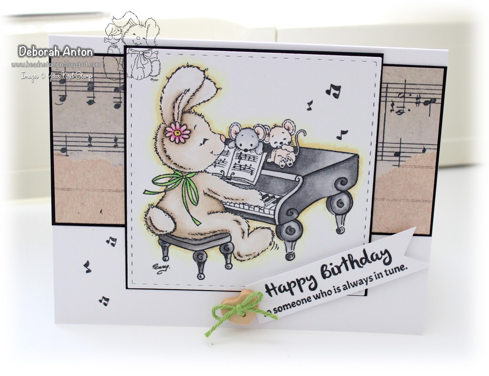 Beadn&Stampn: Your Next Stamp March New Release Blog Hop