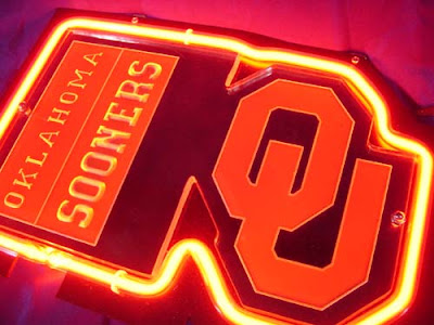Wiki Neon Sign Blog: NCAA UNIVERSITY OKLAHOMA SOONERS BEER BAR NEON ...