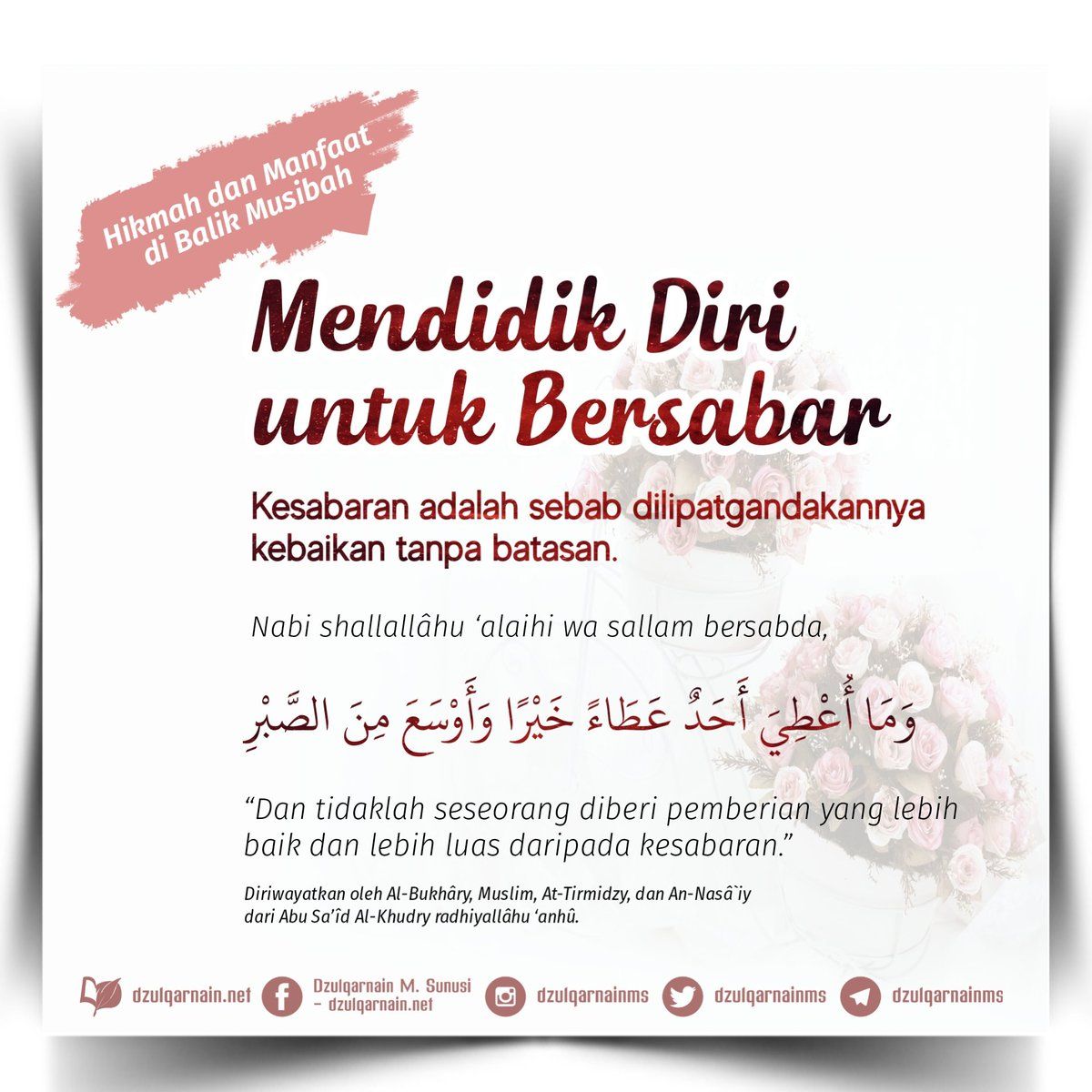 29 Gambar Dan Kata Sabar Islami