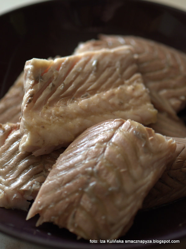 Jesiotr duszony w sosie podgrzybkowym | Smaczna Pyza