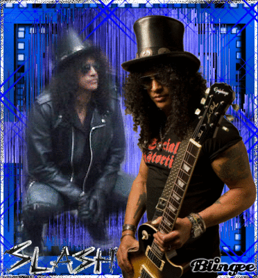 AKI GIFS: Gifs animados Slash (Guns N' Roses)