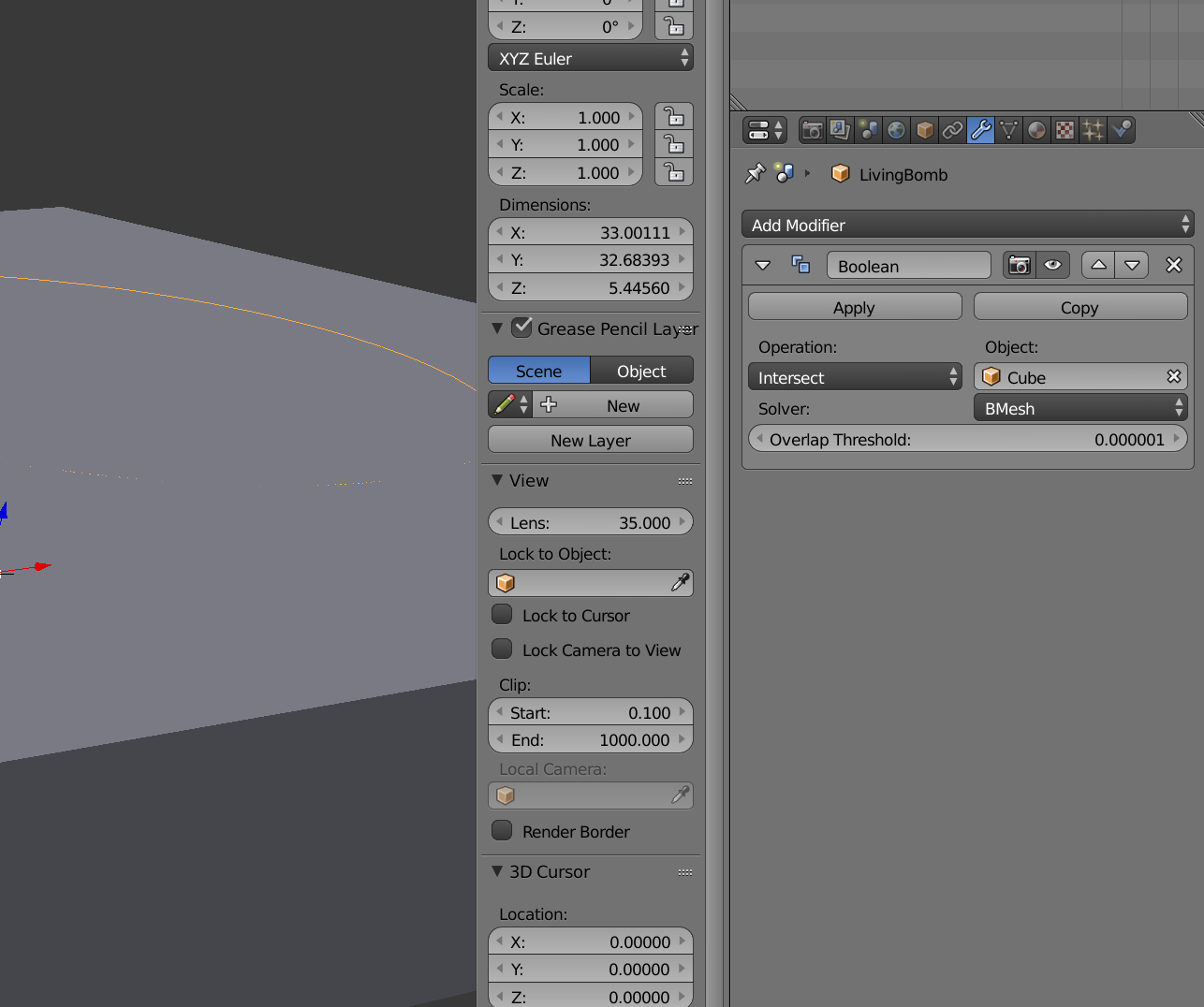 Using Blender to Cut and Combine Models