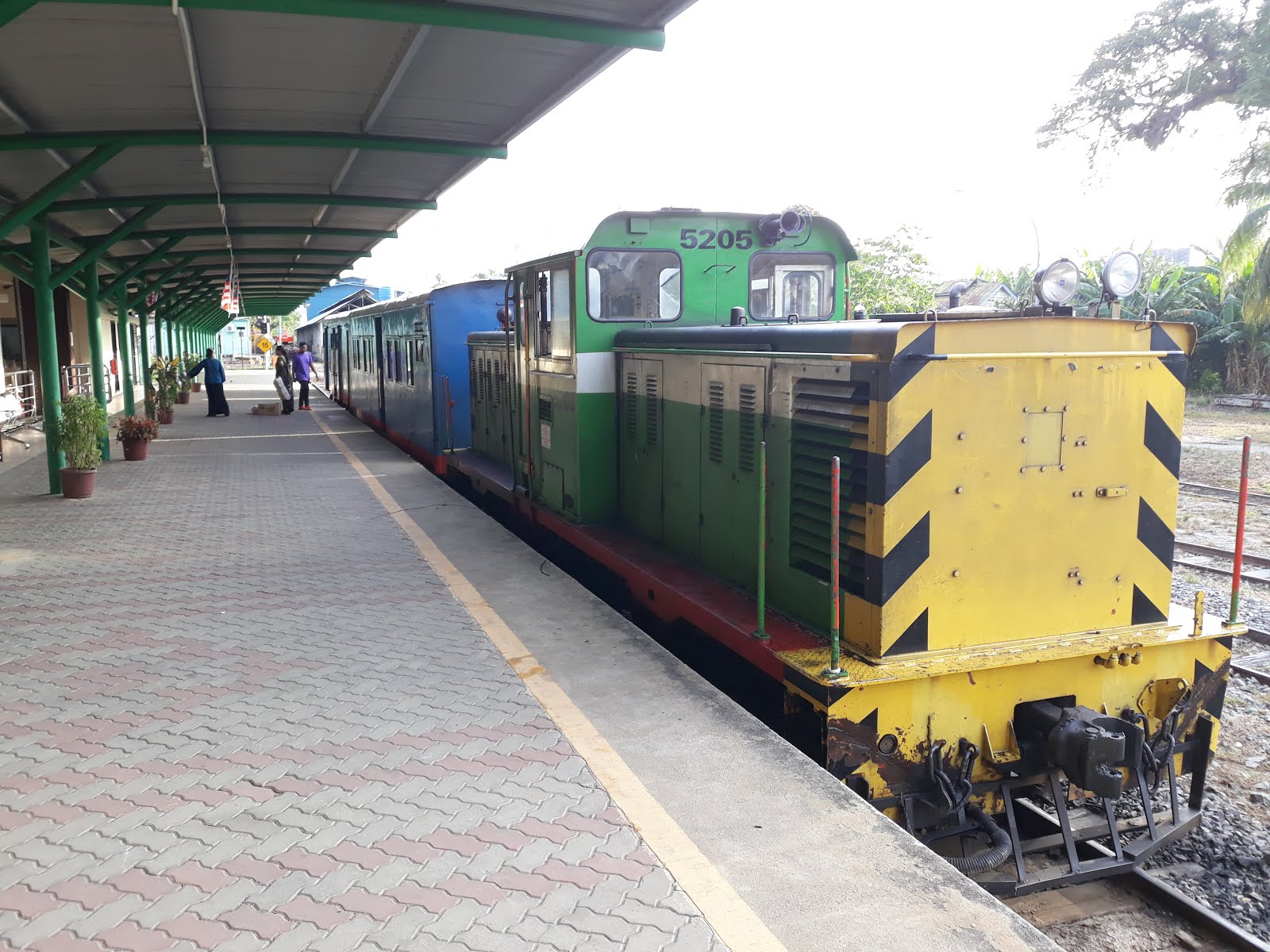 Sabah State Railway: Tenom to Tanjung Aru (Kota Kinabalu) by train