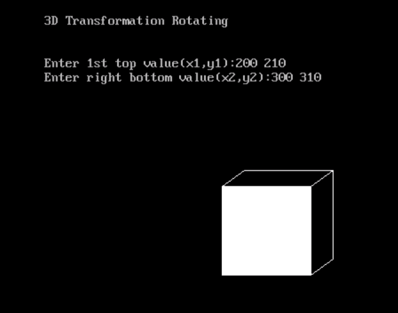 Write A Program For 3D Rotation Using C Language B Tech CSE Write A Program For 3D Rotation Using C Language B Tech CSE