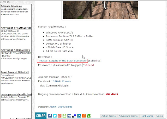Cara Download Lewat Solidfiles - Dua Anak Muda