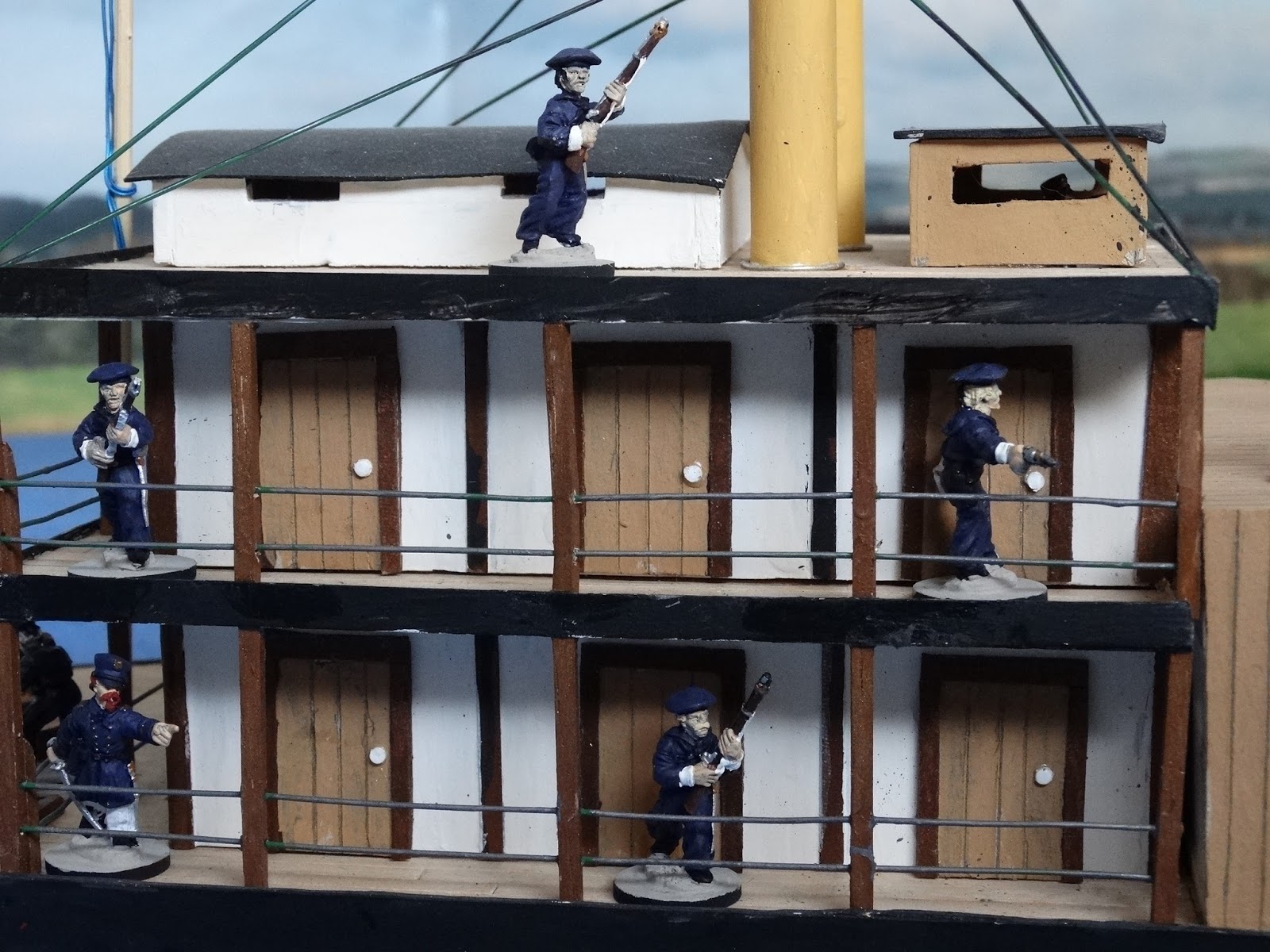 All things Jacklex: Jack's 28mm ACW gunboat