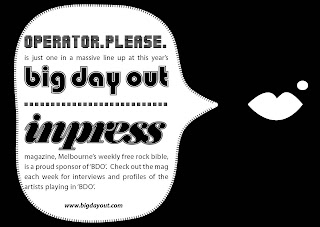 Pixel Peppa [digital design]: Postcard Design for Big Day Out- Operator ...