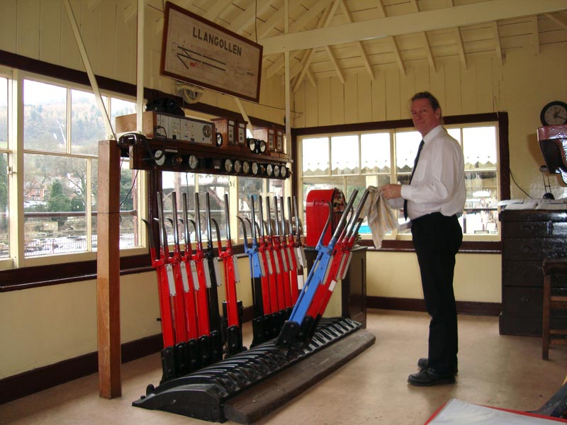 Chris Ford model railways: Ratio signal box interior
