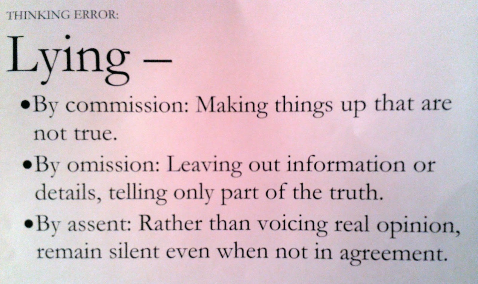 Shaklee: How to avoid children telling lies