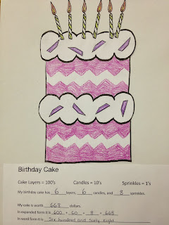 A Love for Teaching: Happy Birthday Place Value