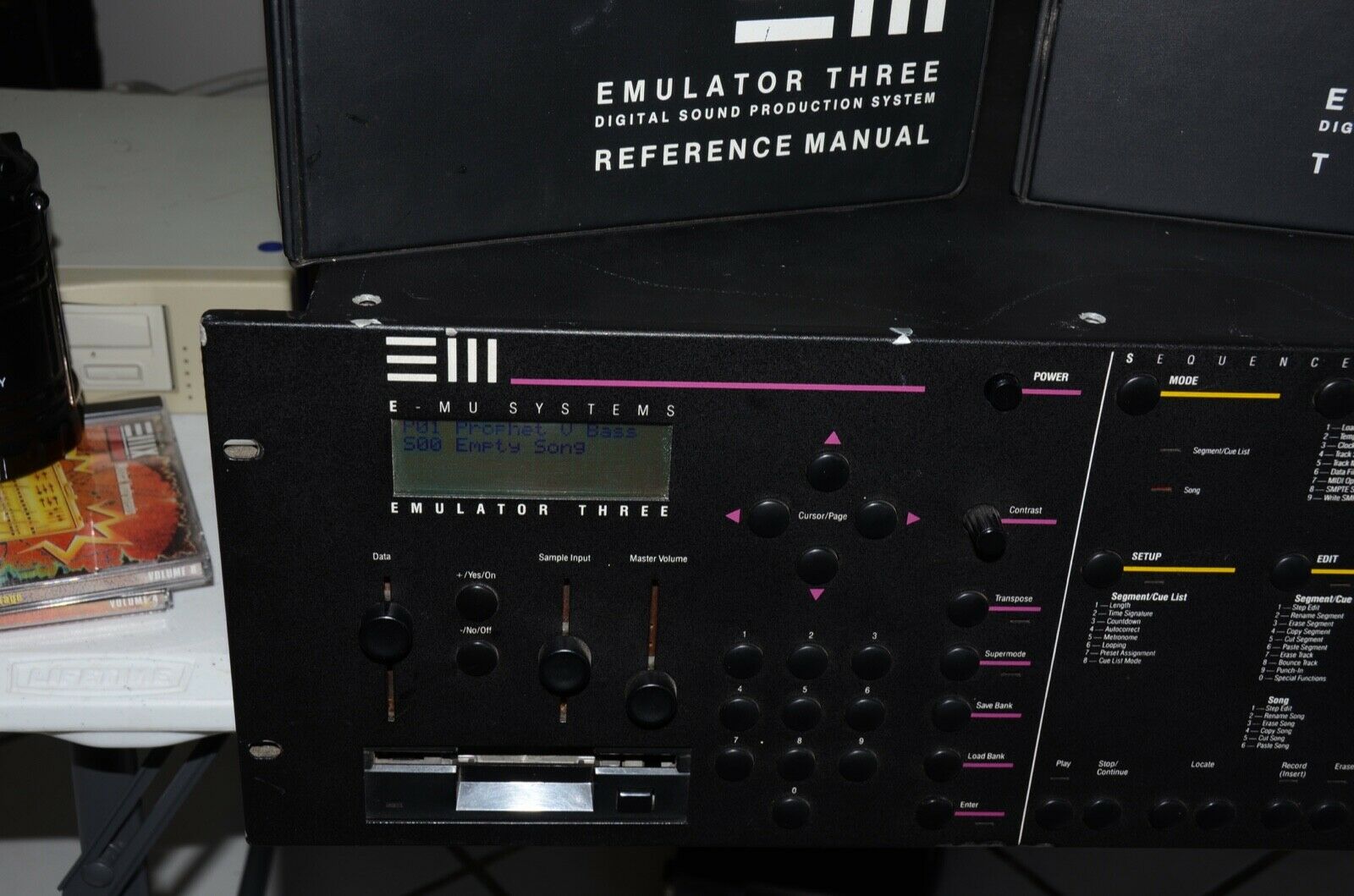 MATRIXSYNTH: Emu Emulator III SN 1290697 w/ Extras