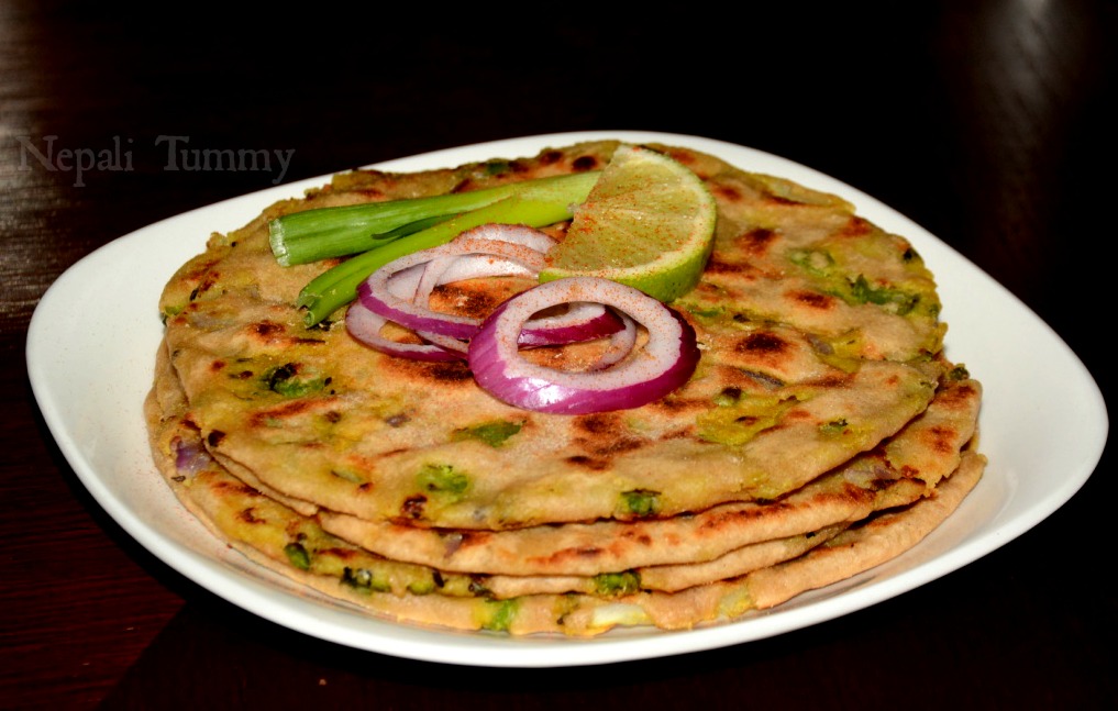 Nepali Tummy!!: Nepali Style Aloo Parautha Recipe!!