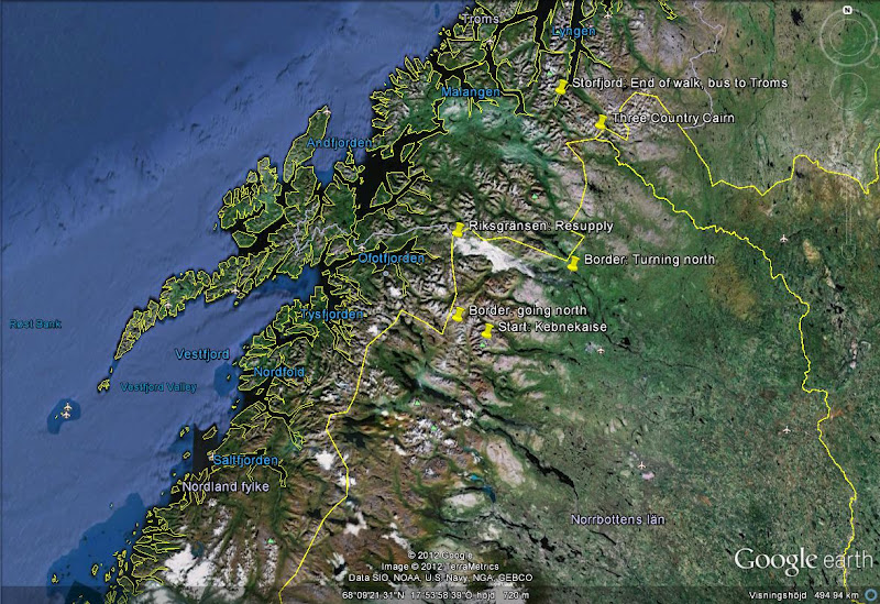 Borderline - the map