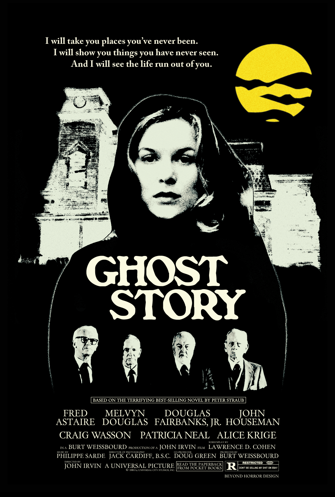 BEYOND HORROR DESIGN: GHOST STORY (John Irvin 1981)