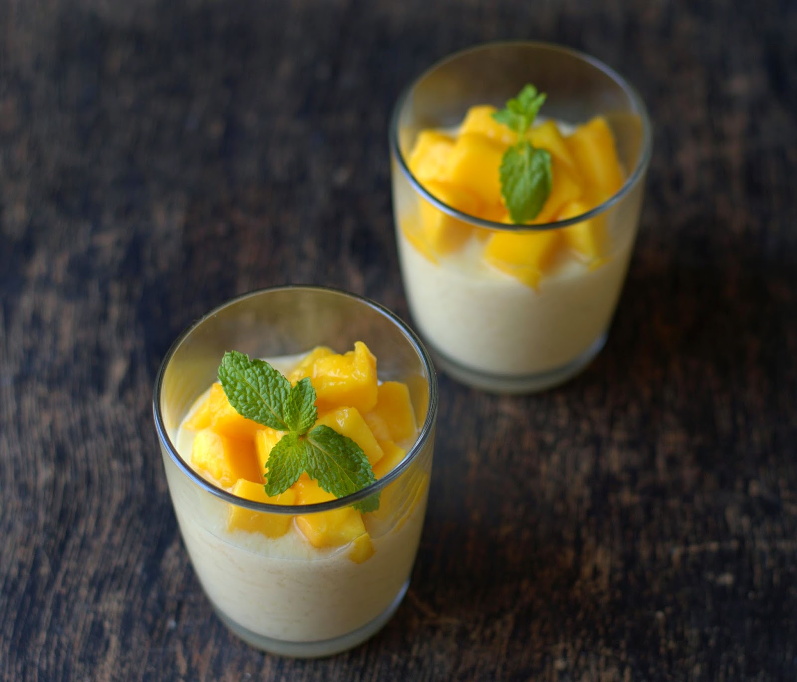 Cakes & More: Baked Rice Pudding With Mangoes