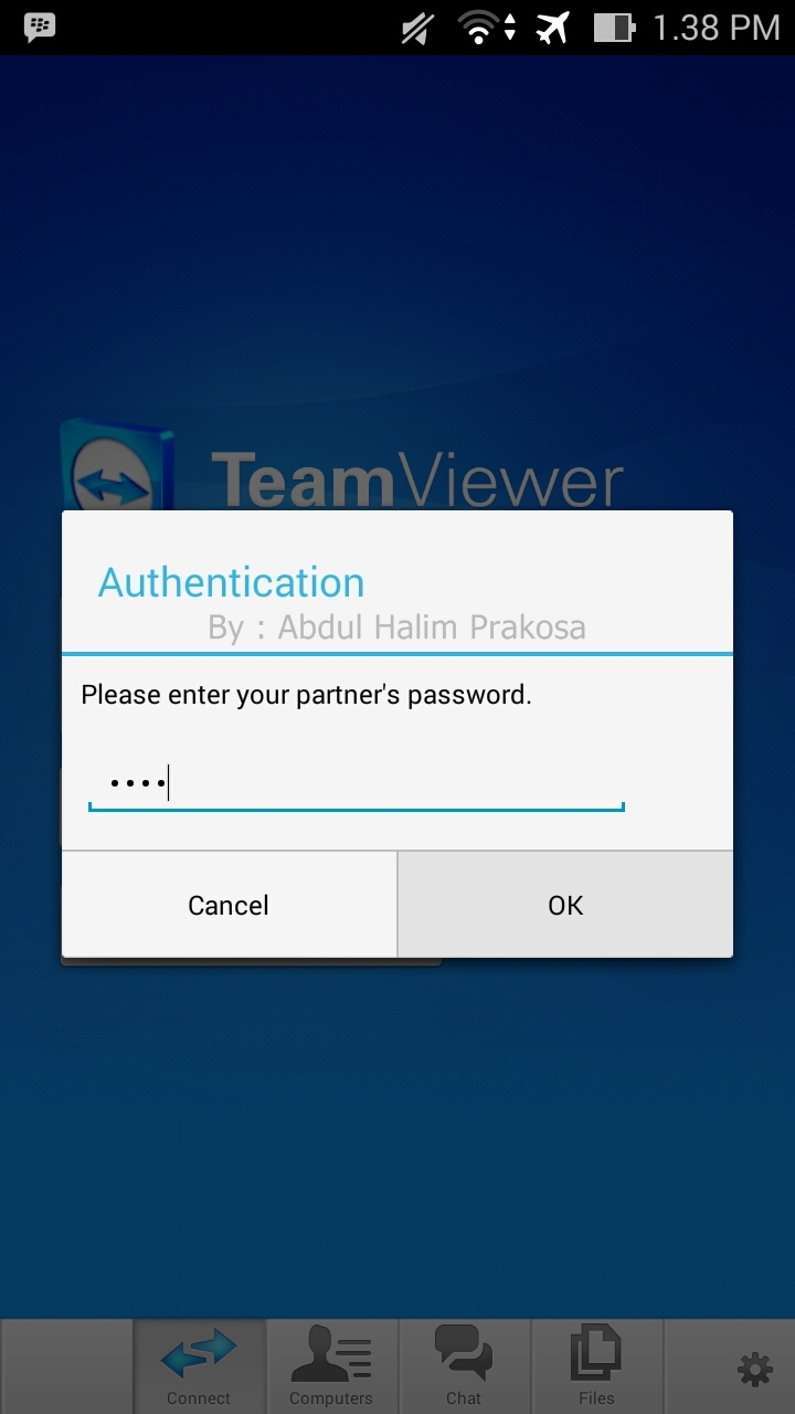 Remote desktop dengan TeamViewer ~ Blog Abdul Halim